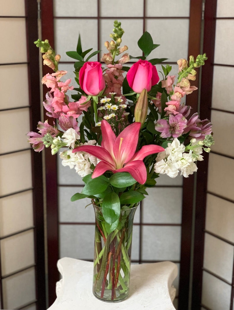 Be Mom's European Spring with Touch of Pink – Cherry Creek Custom Floral